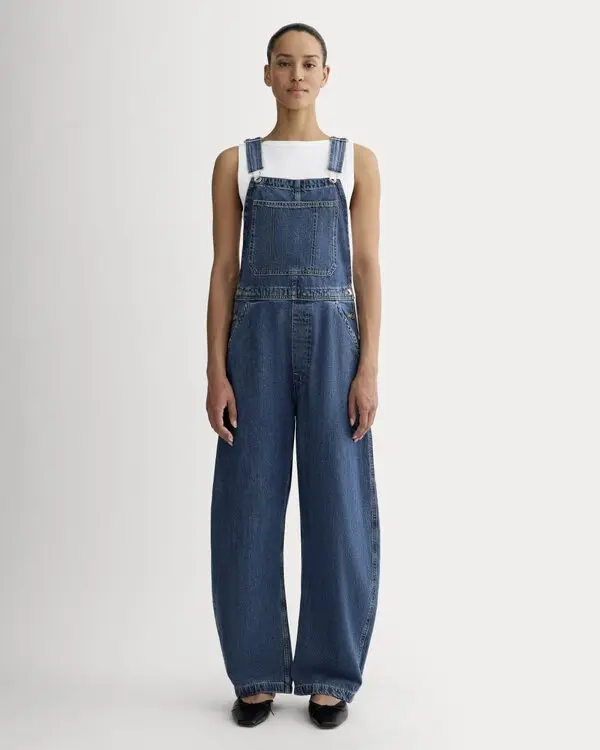 Everlane Curve Overall - Medium Blue