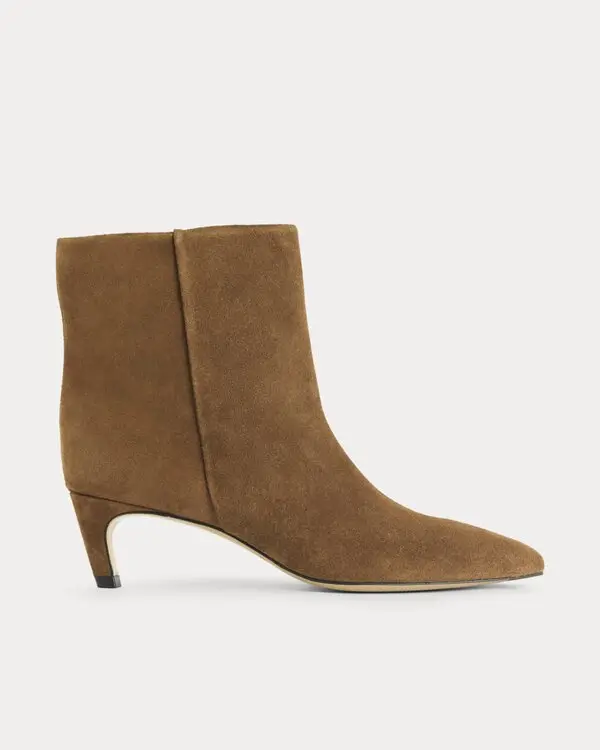 Everlane Studio Kitten Heel Bootie - Russet