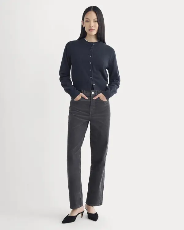 Everlane Way-high® Corduroy Pant - Graphite