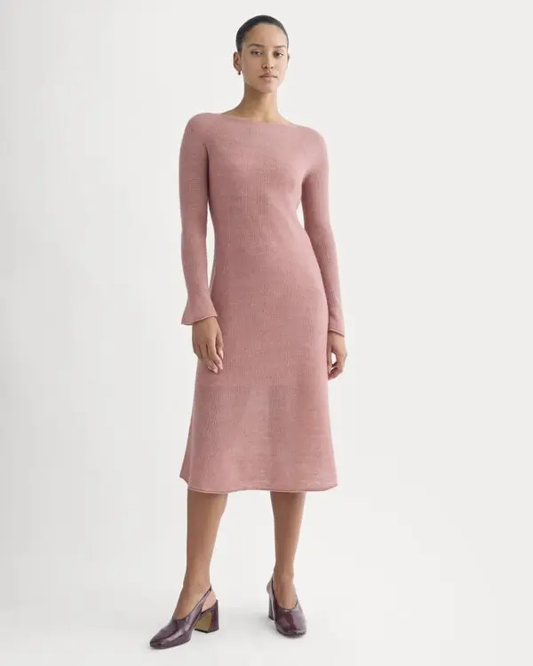 Everlane Air Alpaca™ Sweater Dress - Rose Dust