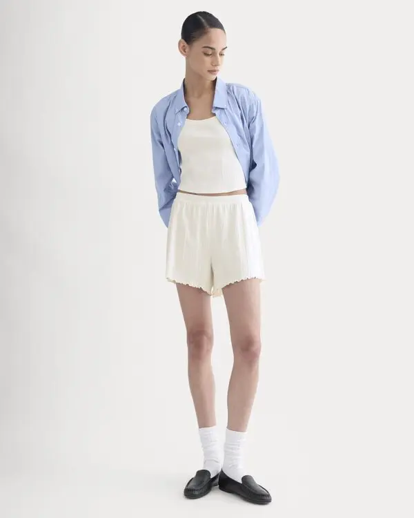Everlane Lounge Ribbed Knit Shorts