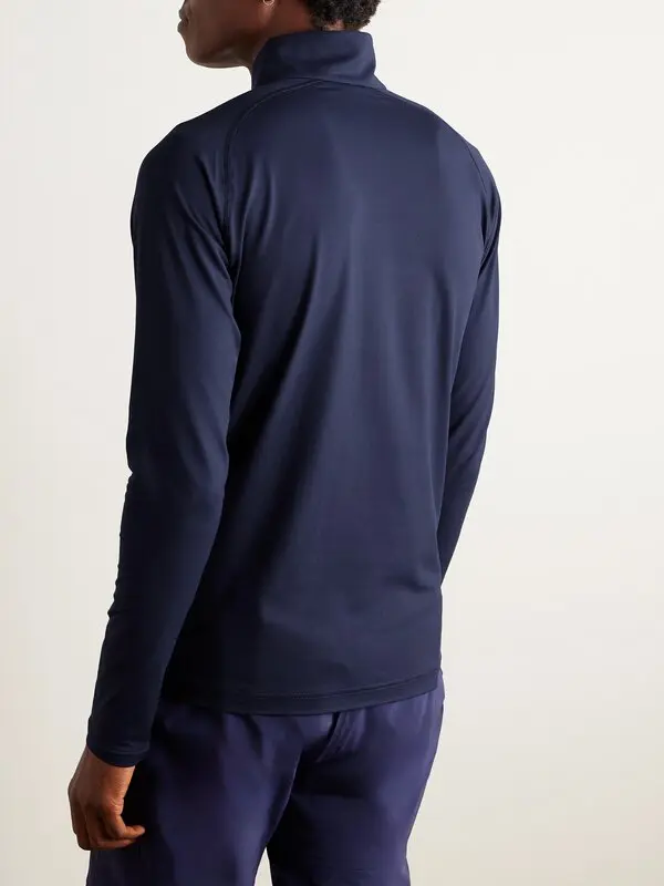 Kjus Stretch-jersey Half-zip Ski Mid-layer - Blue