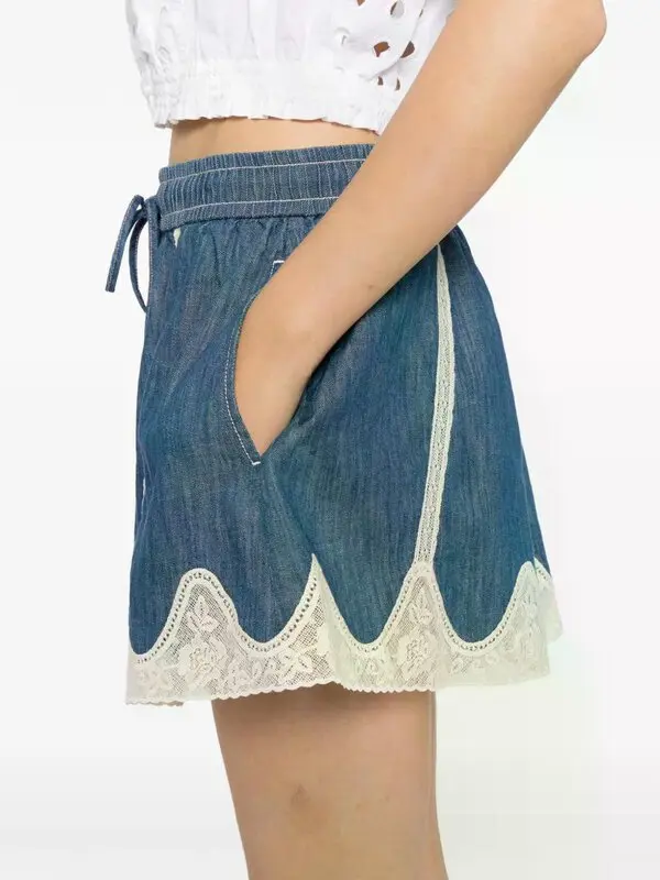 Zimmermann Awaken Shorts - Blue