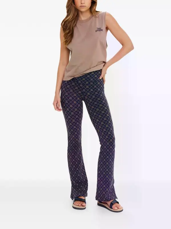 The Upside Geometric-print Trousers