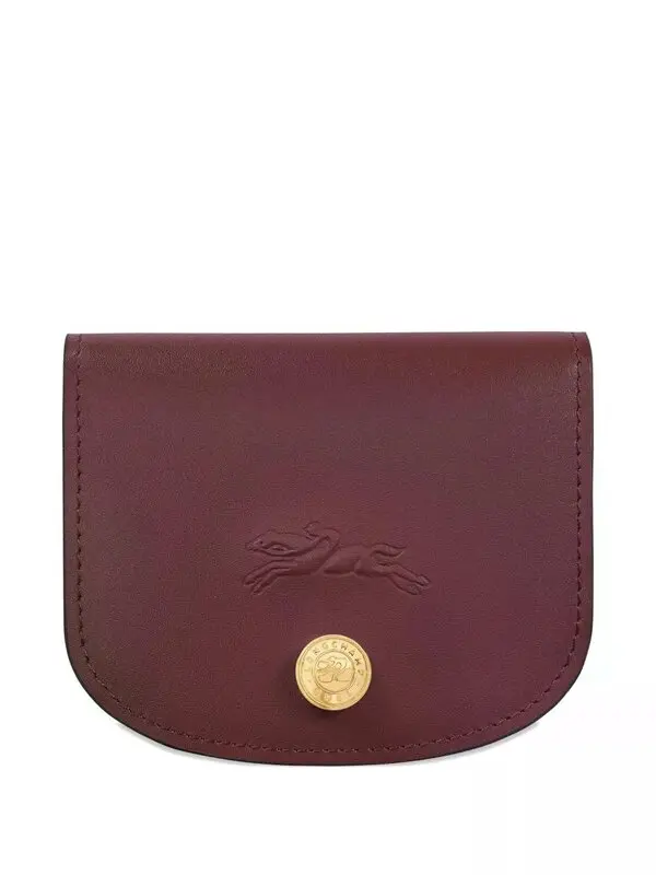 Longchamp Pure Card Holder - Brown