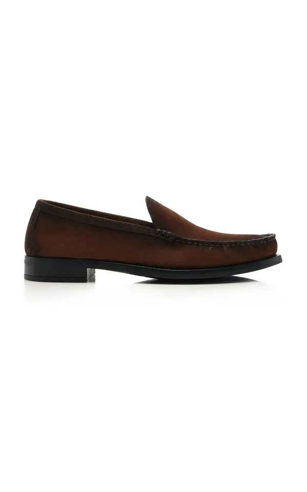 Prada Suede Loafers