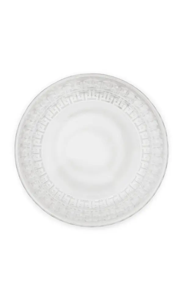 Tiffany & Co. Exclusive T True Round Crystal Platter - Clear