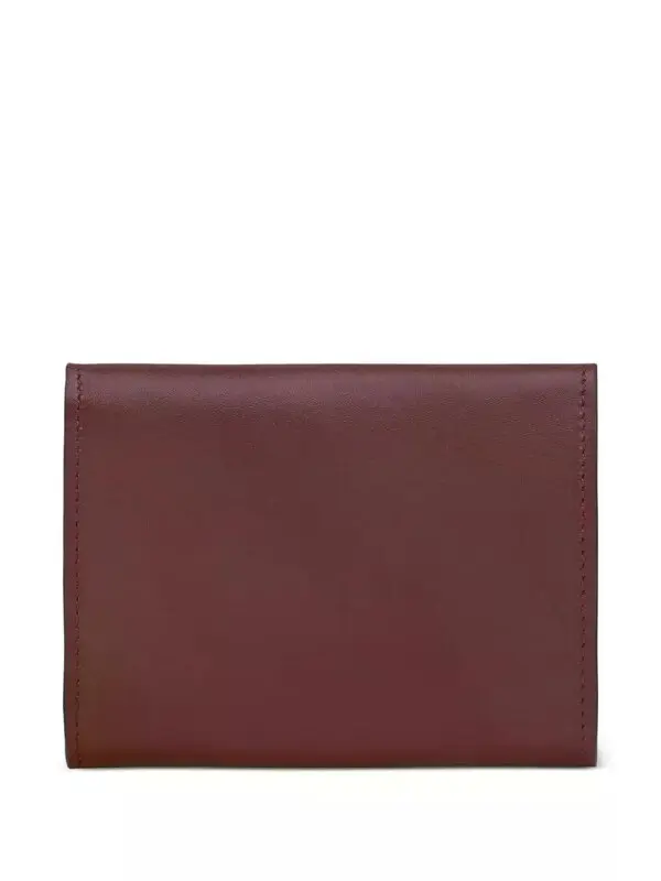 Longchamp Pure Compact Zip Wallet - Red