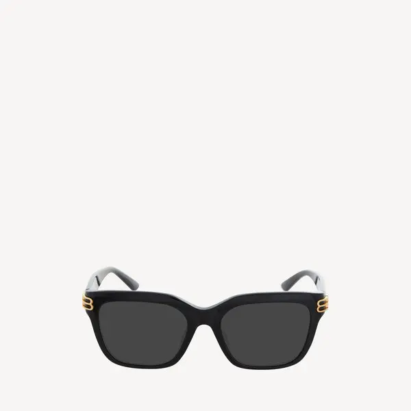 Balenciaga Casino Square Af Sunglasses - Black