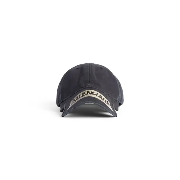 Balenciaga Masking Tape Cap - Black