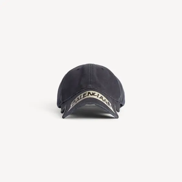 Balenciaga Masking Tape Cap - Black