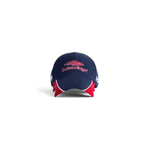 Balenciaga 3b Football Cap - Blue