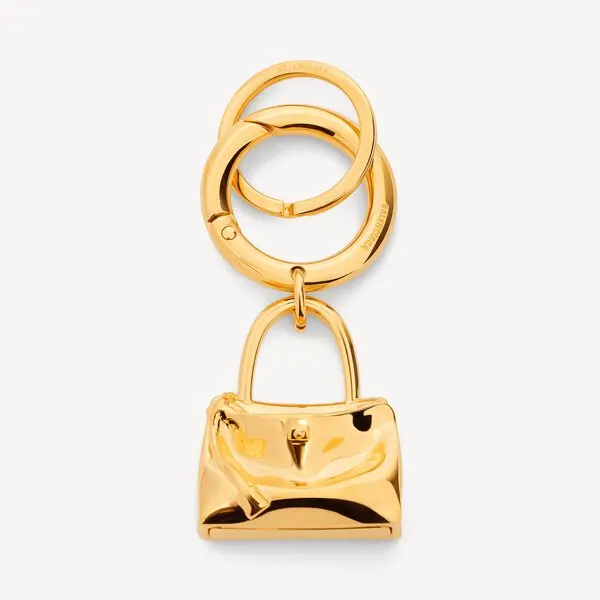 Balenciaga Carousel Rodeo Keychain - Gold