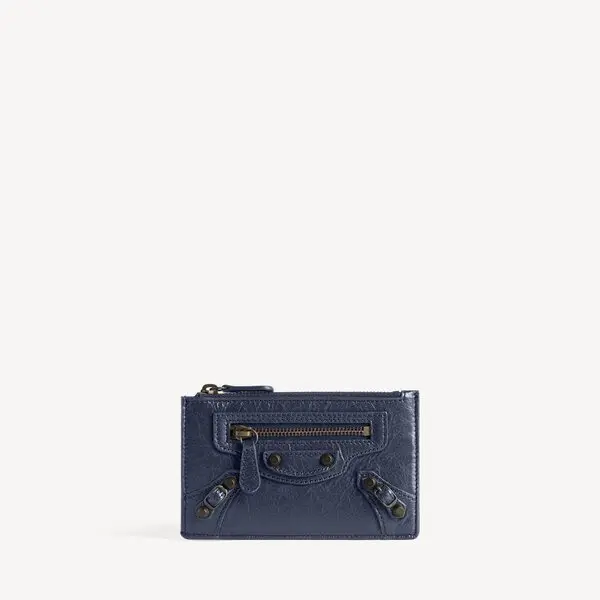 Balenciaga Le City Long Coin And Card Holder - Blue
