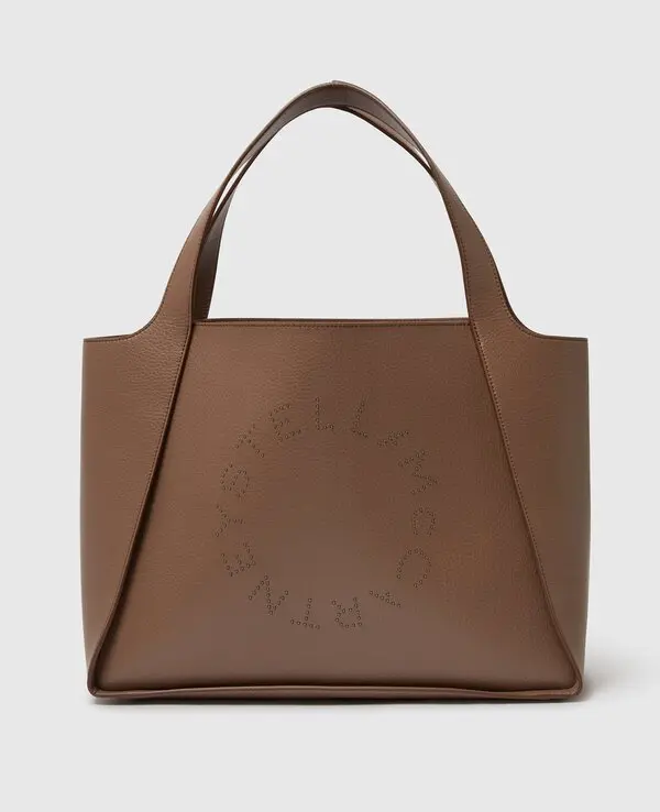 Stella McCartney Logo Studded Tote