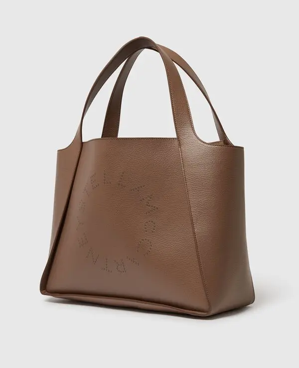 Stella McCartney Logo Studded Tote