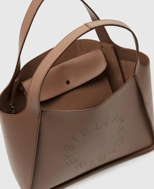 Stella McCartney Logo Studded Tote