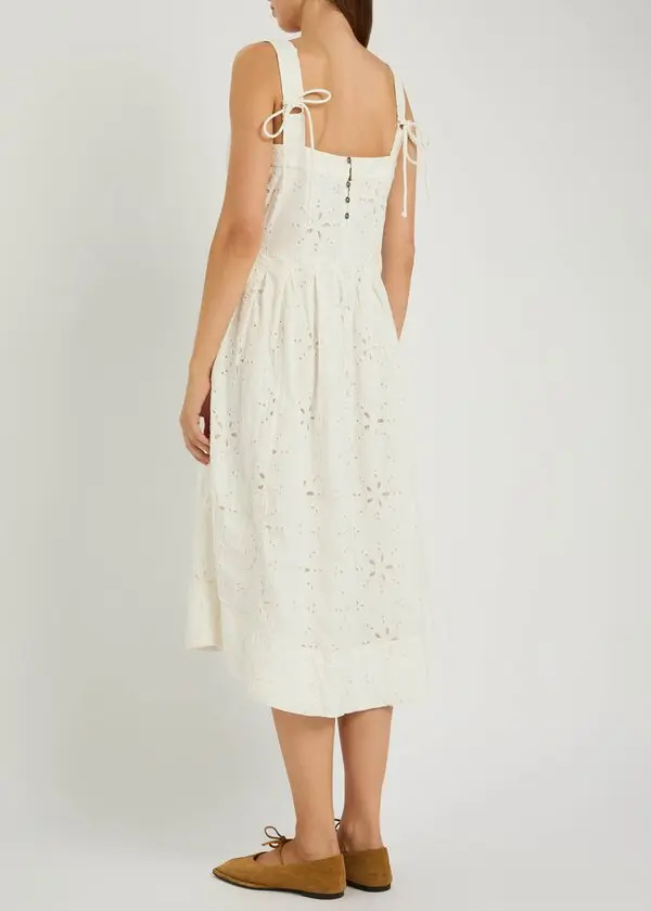 free people primavera eyelet midi dress Free People Primavera Eyelet Midi Dress - Women's