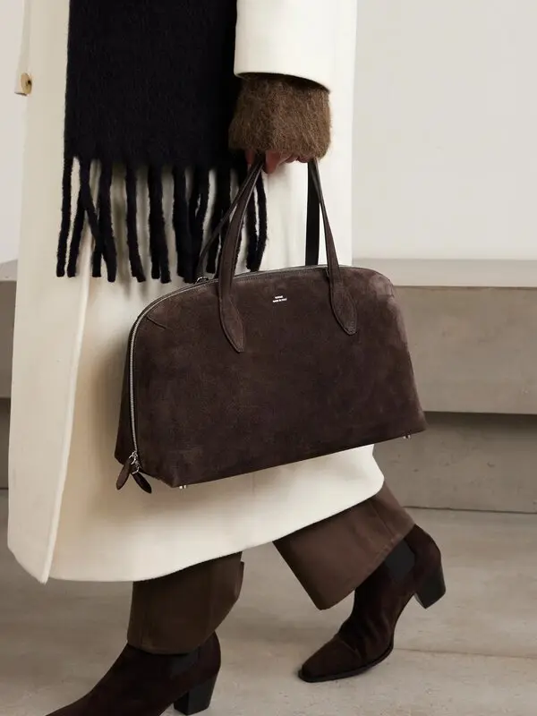 TOTEME Day Medium Suede Tote