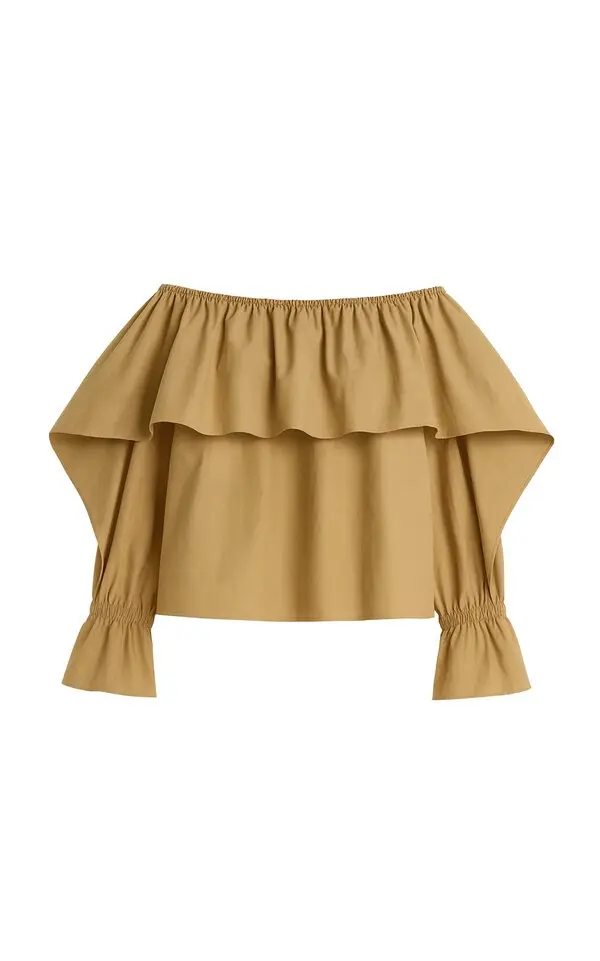 Françoise Sadie Cotton Blouse - Neutral