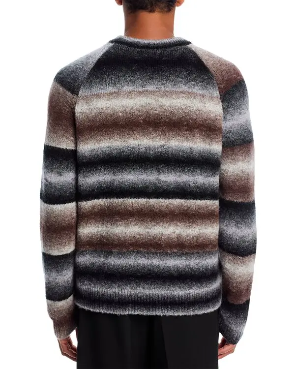Paul Smith Striped Crewneck Sweater - Black