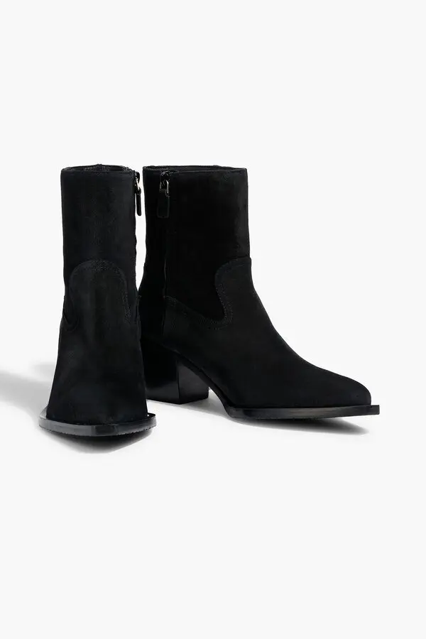 STUART WEITZMAN Tate Suede Ankle Boots