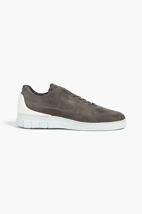 Dunhill Radial Spoiler Nubuck Sneakers