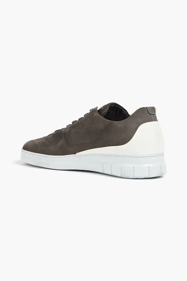 Dunhill Radial Spoiler Nubuck Sneakers