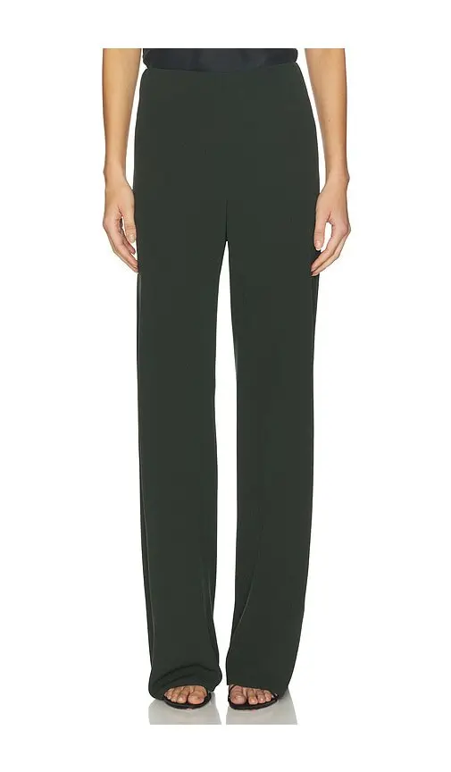 Vince High Waist Bias Pant - Verde
