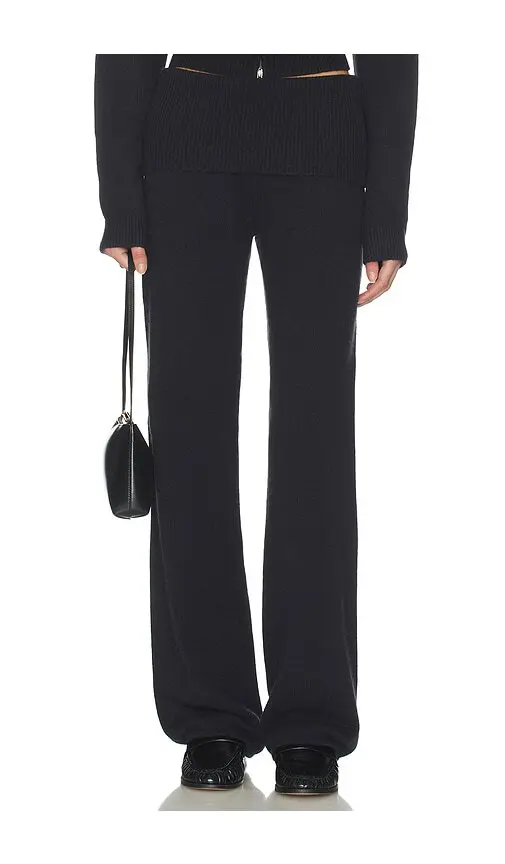 SKIMS Wool Cashmere Pant - Onyx