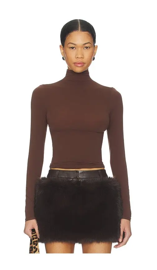 SKIMS Fits Everybody Turtleneck Top