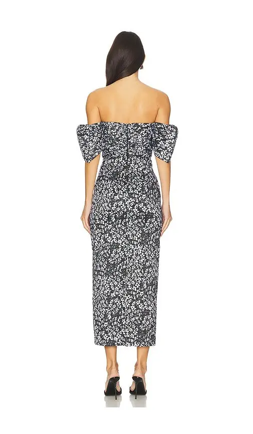 KIKA VARGAS Adele Dress - Midnight