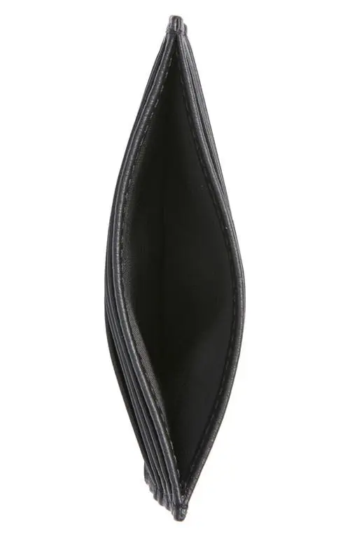 Canali Tumbled Calfskin Card Holder