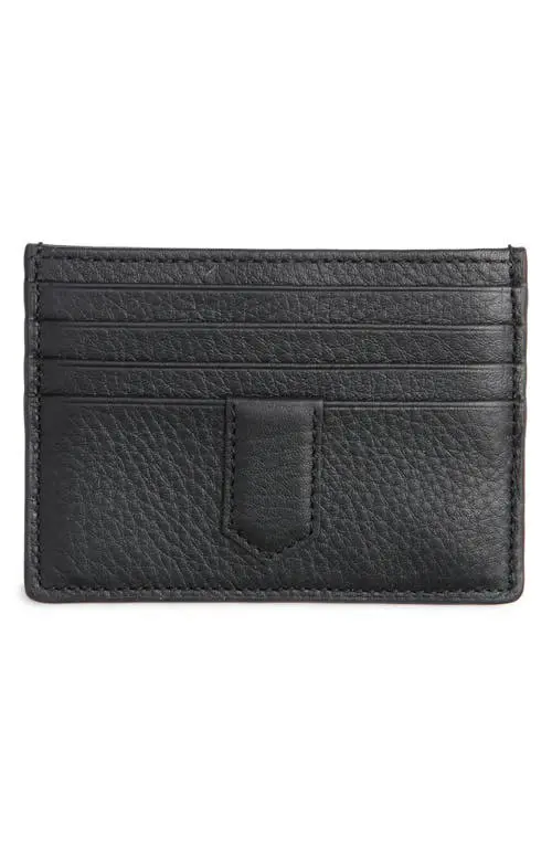 Canali Tumbled Calfskin Card Holder