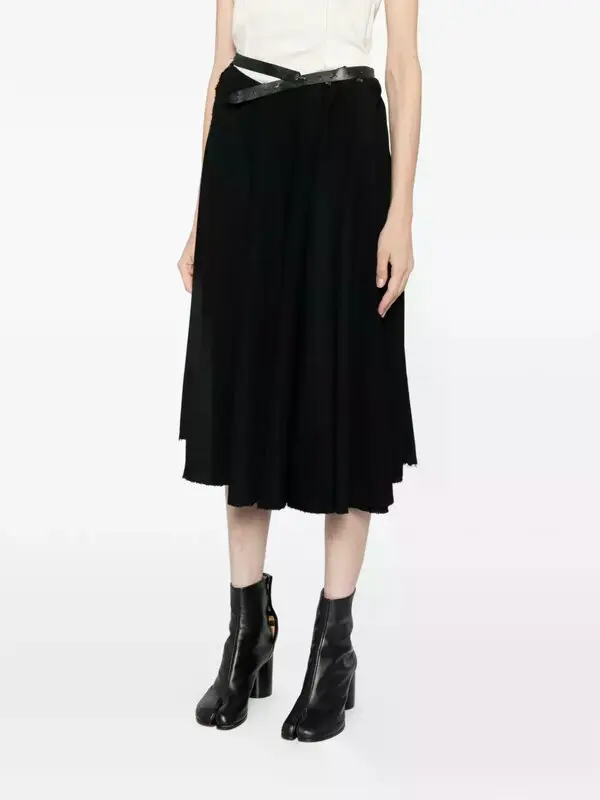 MA+ A-line Skirt With Belt
