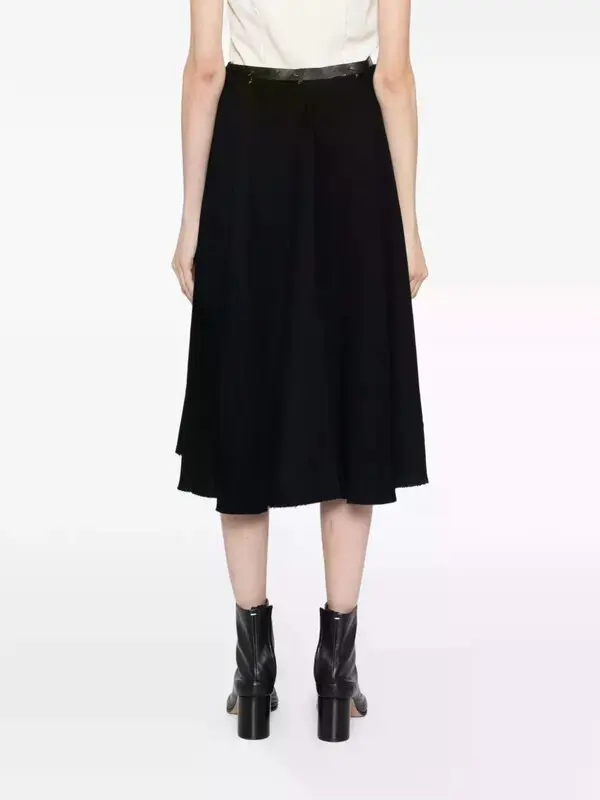 MA+ A-line Skirt With Belt