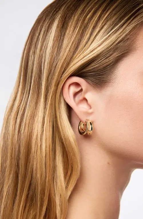 ANA LUISA Wade Medium Hoop Earrings