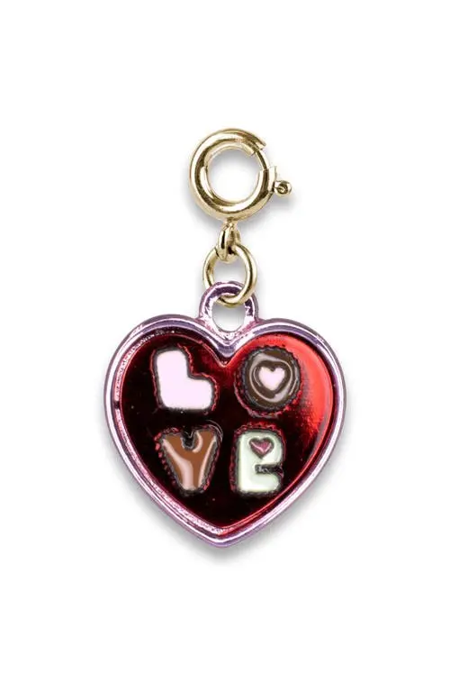 CHARM IT!® Heart Charm - Chocolate/gold