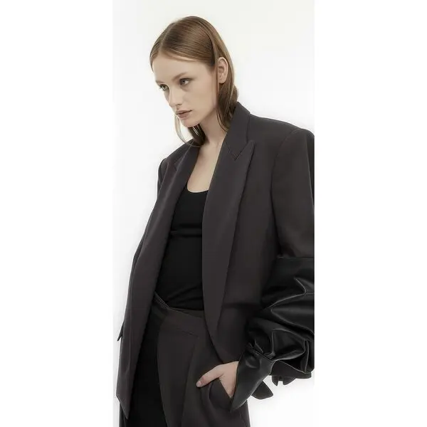 MOTHER OF ALL Doris Oversized Jacket - Grey