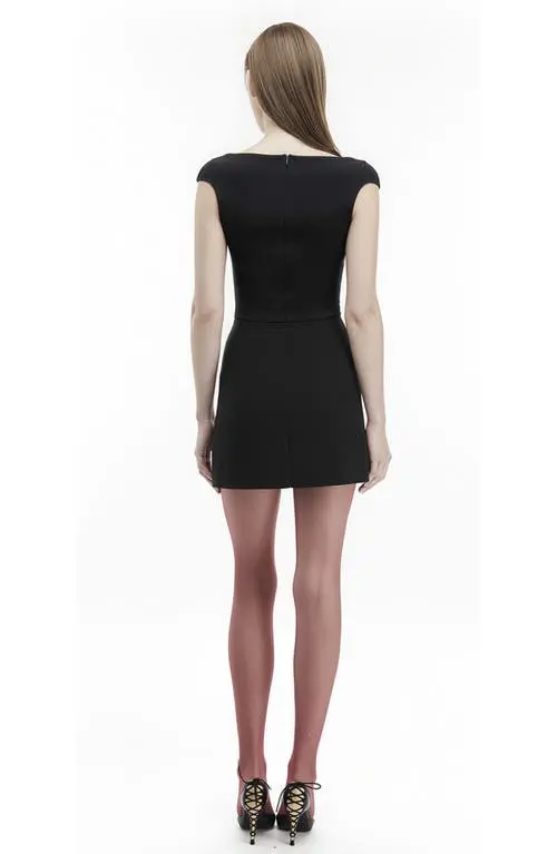 MOTHER OF ALL Ginger Mini Dress - Black
