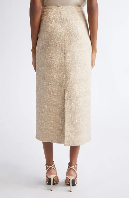 St. John A-line Tweed Skirt