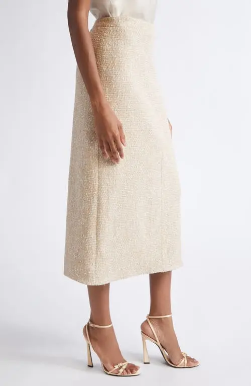 St. John A-line Tweed Skirt
