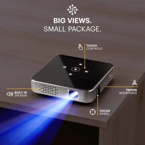 KODAK Ultra Mini Projector - Black