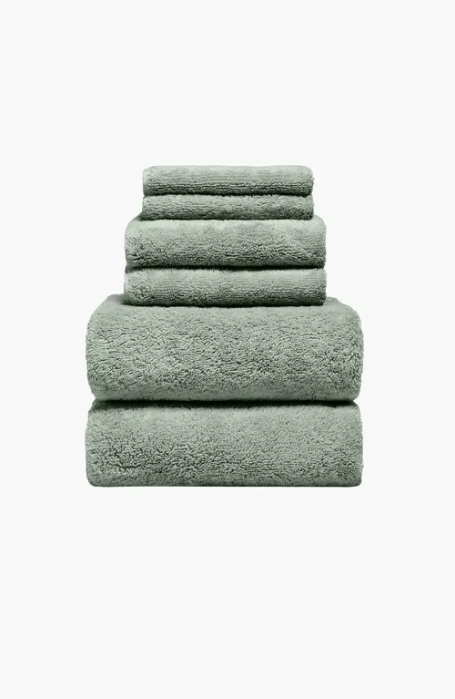 ITALIC Ultraplush Australian Cotton Standard Towel Set - Sage