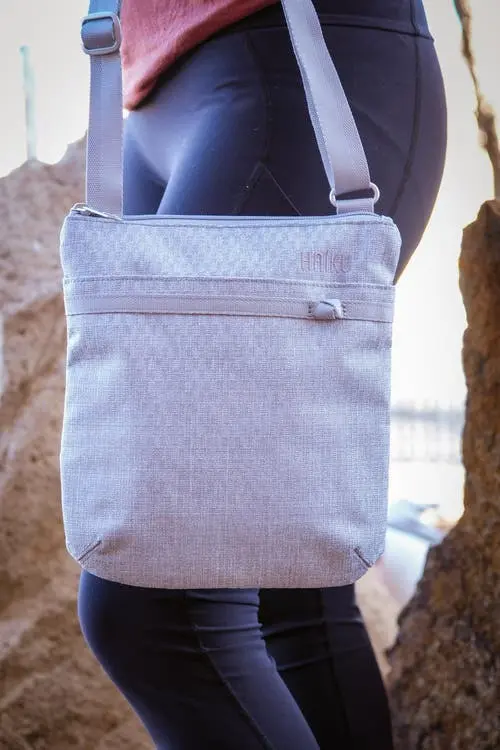HAIKU Revel Crossbody Bag - Stone Gray