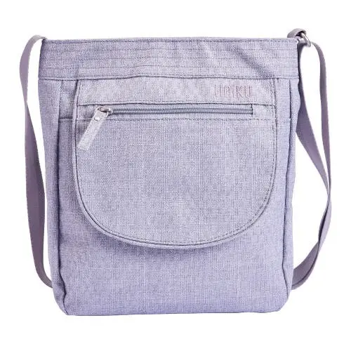 HAIKU Jaunt Rfid Blocking Crossbody - Stone Gray