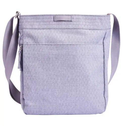 HAIKU Jaunt Rfid Blocking Crossbody - Stone Gray
