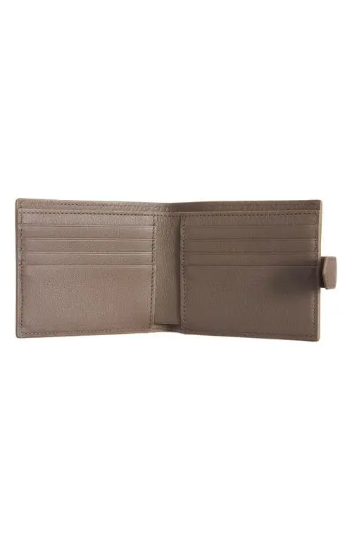 Canali Tumbled Calfskin Billfold Wallet