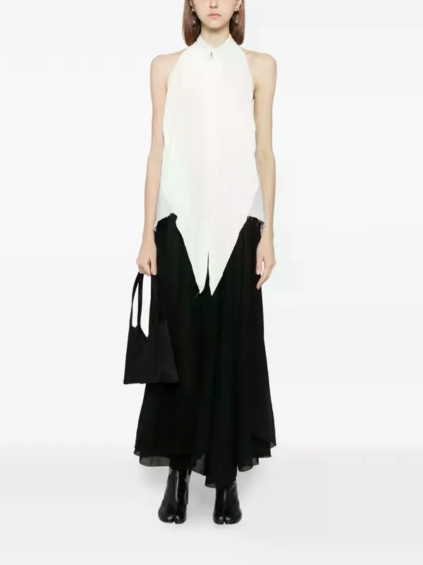 MA+ Asymmetrical Halterneck Top