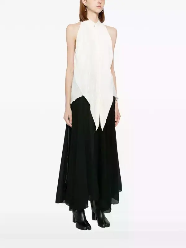 MA+ Asymmetrical Halterneck Top